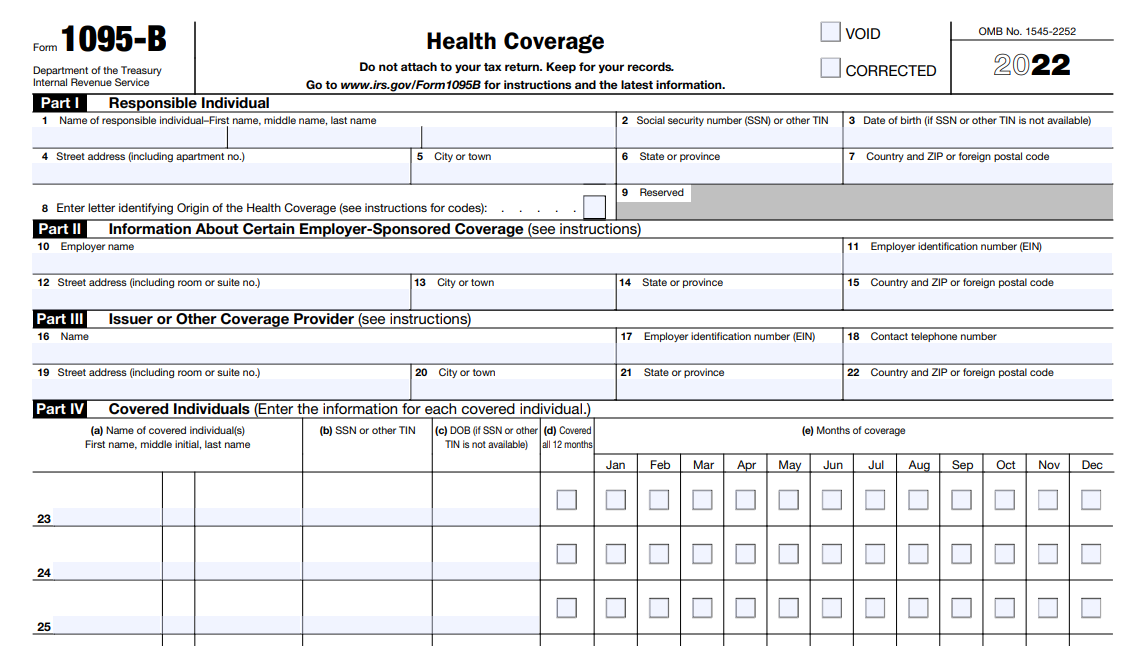 Easily File Form 1095-B Online | Trusted IRS E-File Solution